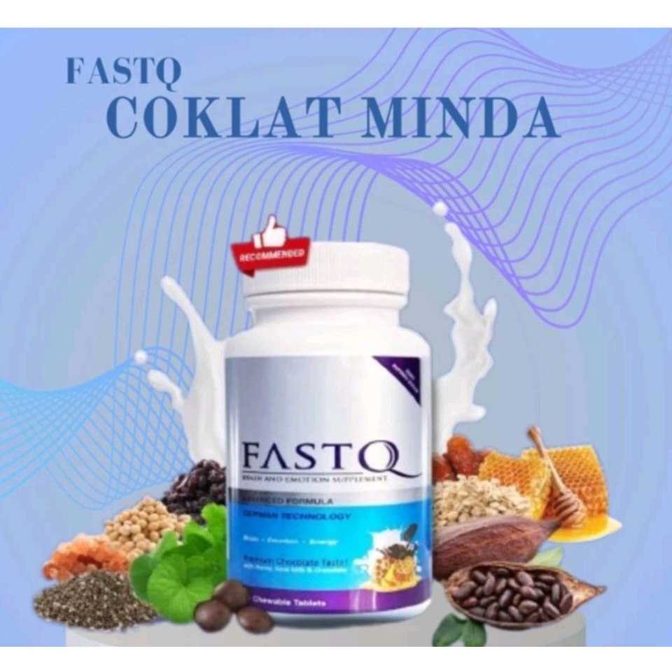 FAST Q ORIGINAL HQ-VITAMIN MINDA ANAK CERDAS IQ DAN EQ (32 TABLETS ...