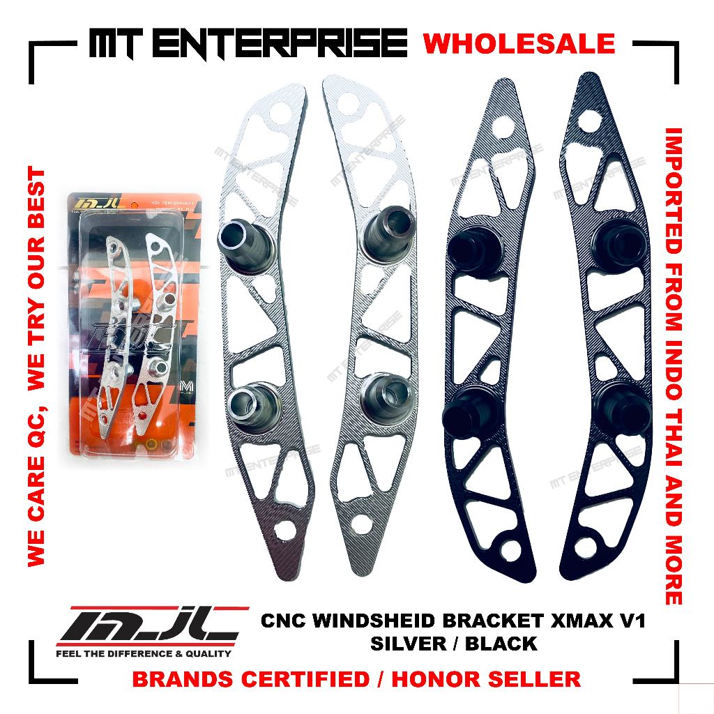 FREE Yamalube OIL - MJL Ori CNC Windshield Bracket XMAX V1- SILVER ...