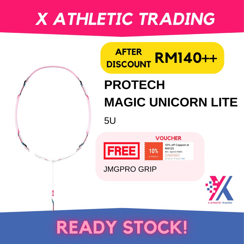 Protech Magic Unicorn sword frame speed badminton racket | Shopee Malaysia