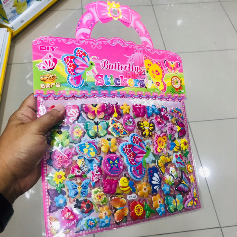 Mr DIY Colourful and Interesting Butterfly Stickers | Shopee Malaysia