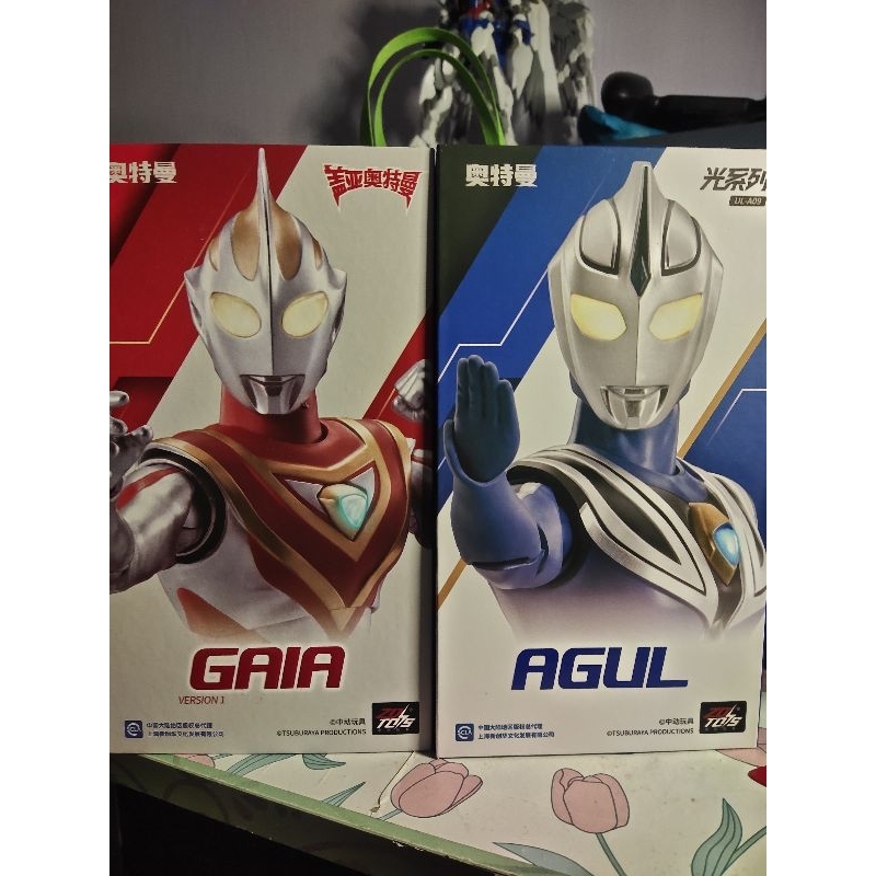 ZD Toys Ultraman Gaia Ultraman Agul Figure | Shopee Malaysia
