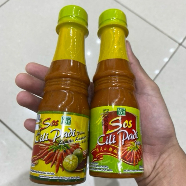 SOS CILI PADI SABAH MTO 160g | Shopee Malaysia