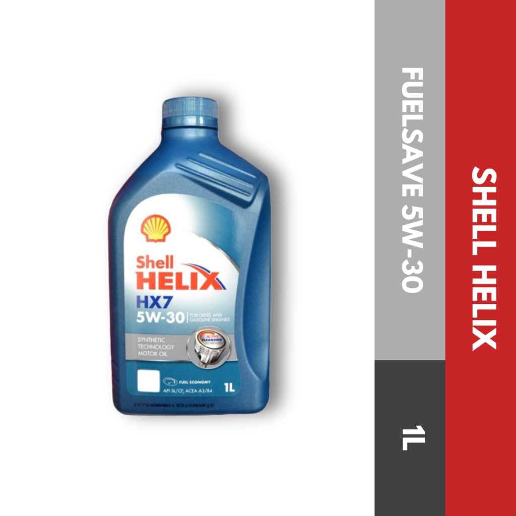 SHELL HELIX FUELSAVE 5W-30 (1L) (FULLY SYNTHETIC) | Shopee Malaysia