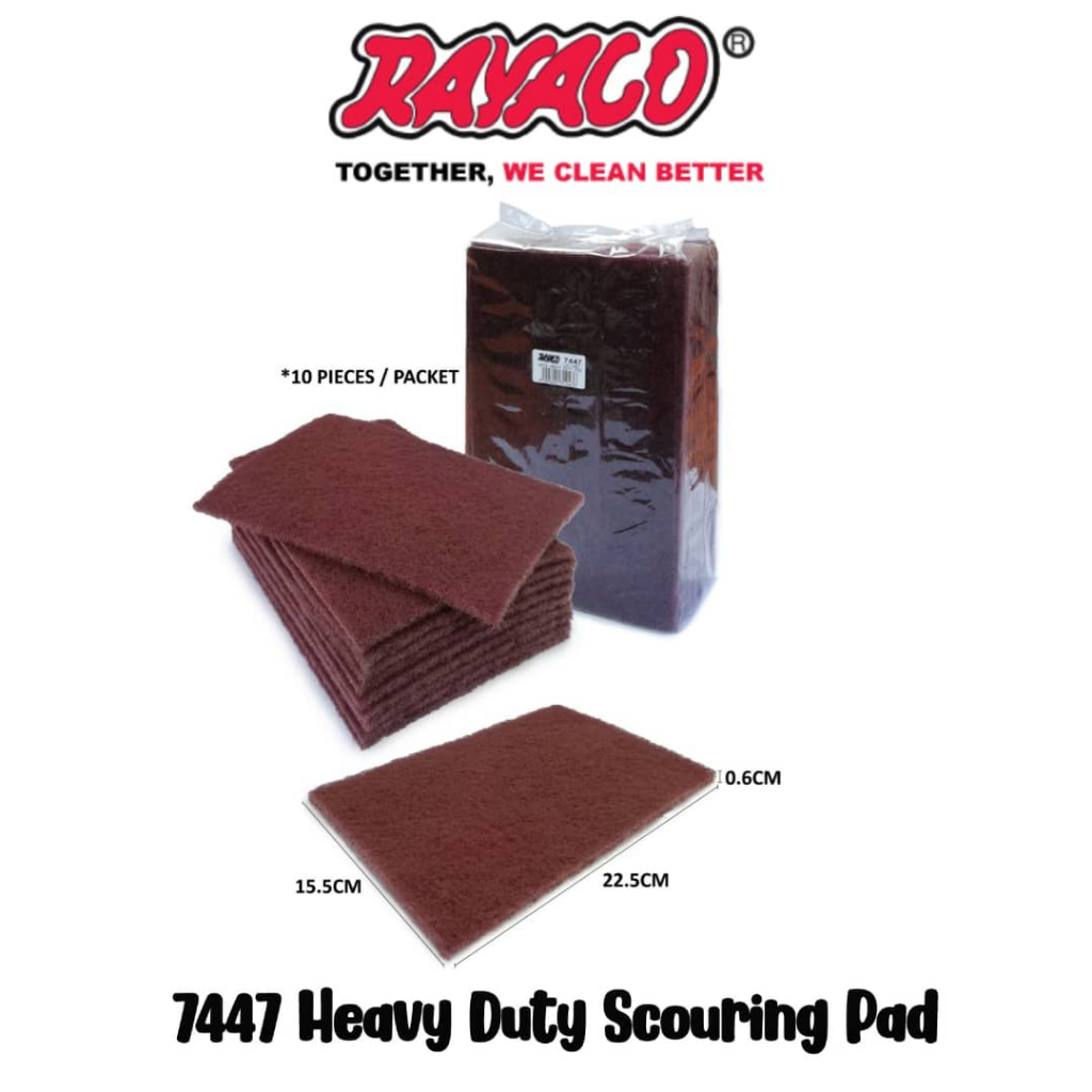 RAYACO #7447 HEAVY DUTY SCOUNRING PAD | Shopee Malaysia