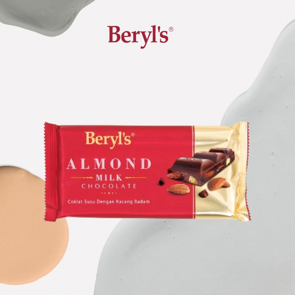 Beryl's Bar Almond Milk Chocolate 160g | Shopee Malaysia