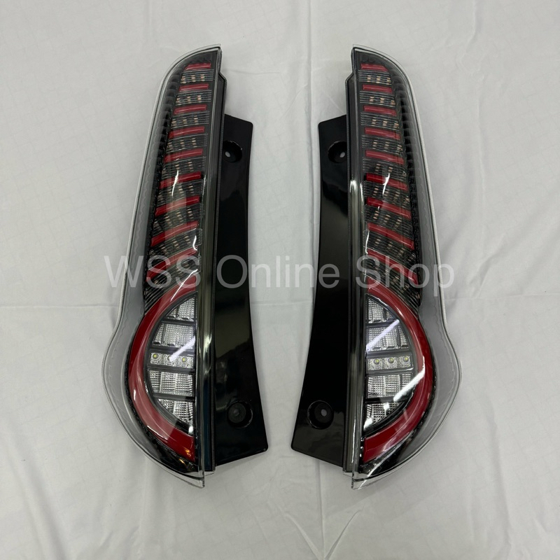 [Perodua Alza] Tail Light with Startup Animation (Red Black Design ...