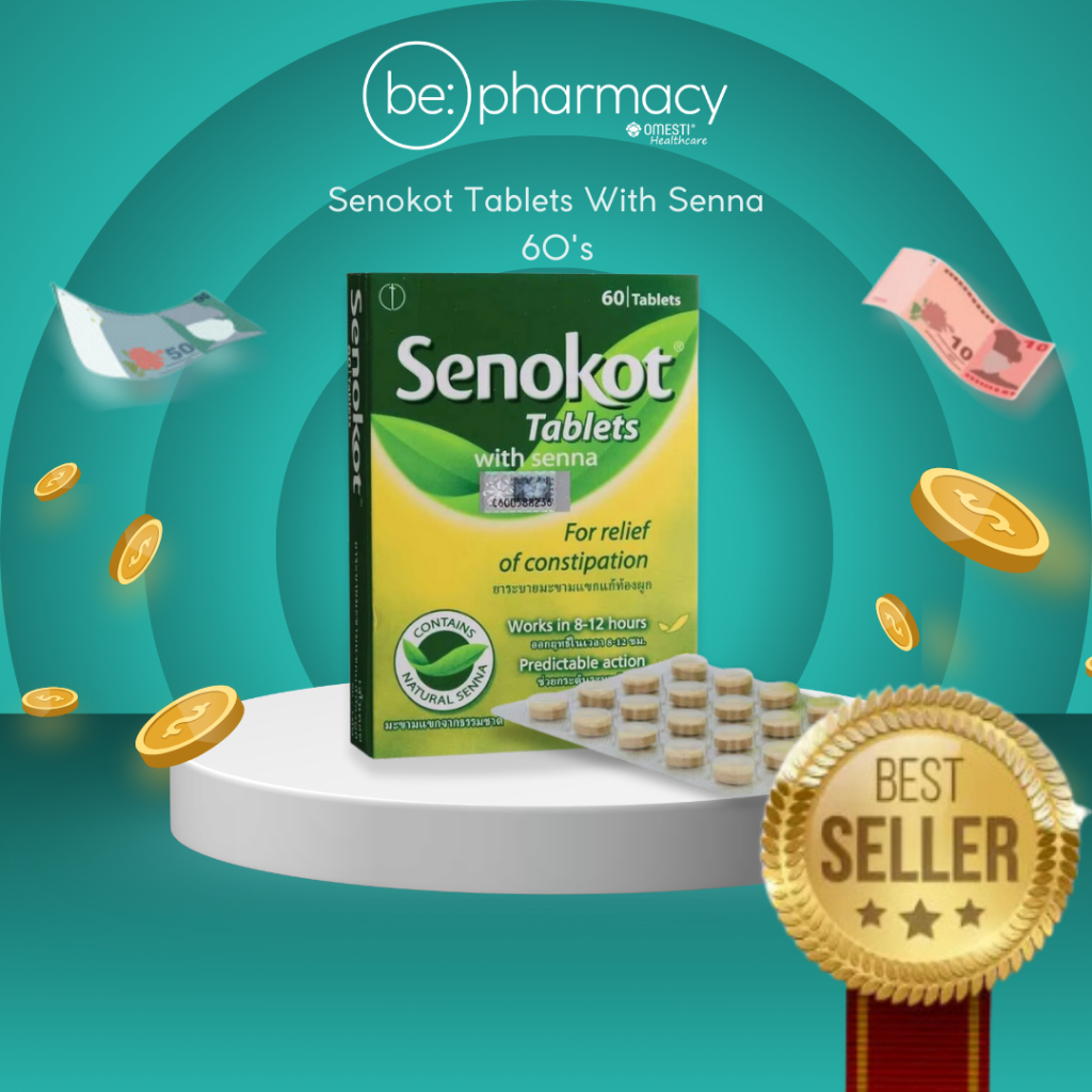 Senokot Tablets With Senna 60's | Shopee Malaysia