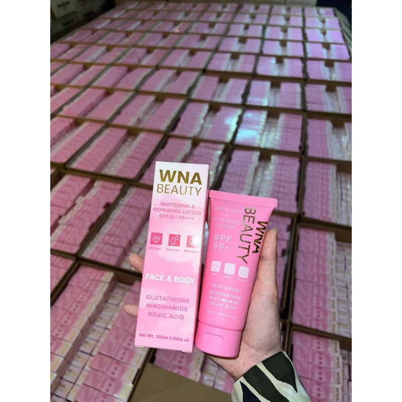 𝐖𝐍𝐀 BEAUTY WHITENING & REPAIRING 𝐋𝐎𝐓𝐈𝐎𝐍 ORIGINAL🫦 | Shopee Malaysia