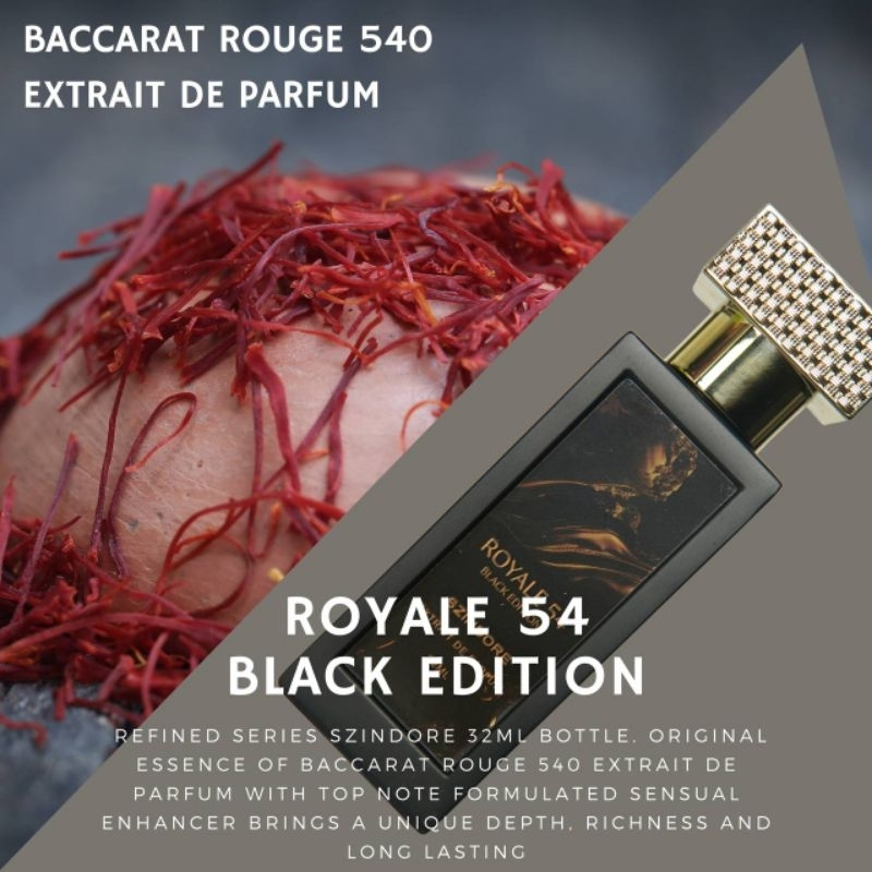 💫MUST BUY💫SZINDORE ROYALE 54 BLACK EDITION PERFUME FOR UNISEX💫 | Shopee Malaysia
