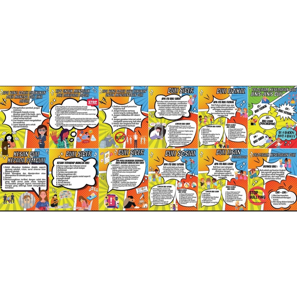 Banner berkaitan buli, kesedaran buli bimbingan dan kaunseling untuk ...