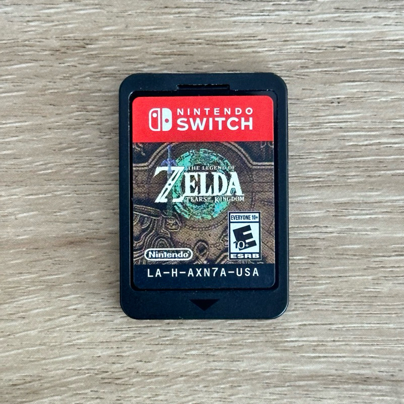 NINTENDO SWITCH ZELDA TEARS OF THE KINGDOM (TOTK) USED PHYSICAL ...