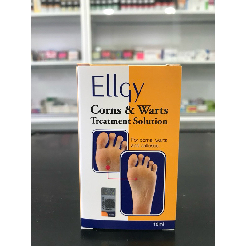 Ellgy Corns & Warts Treatment Solution 10ml | Shopee Malaysia