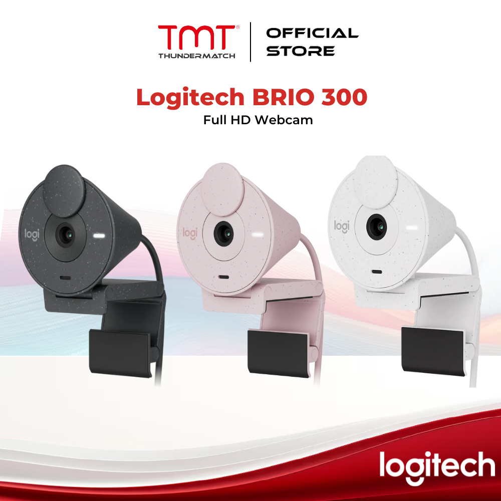 Logitech Brio 300 Brio 300 Full HD Webcam with Privacy Shutter / C270 ...