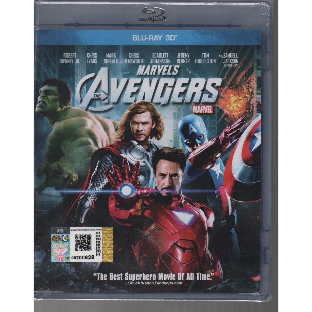 Blu-Ray Disc The Avengers (2012 Film) | Shopee Malaysia