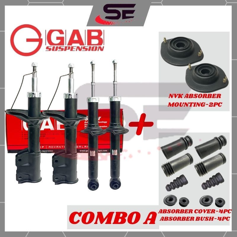 GAB Absorber Front Wira 1.3 1.5 SE Absorber 1.6 1.8 Absober Eksober ...