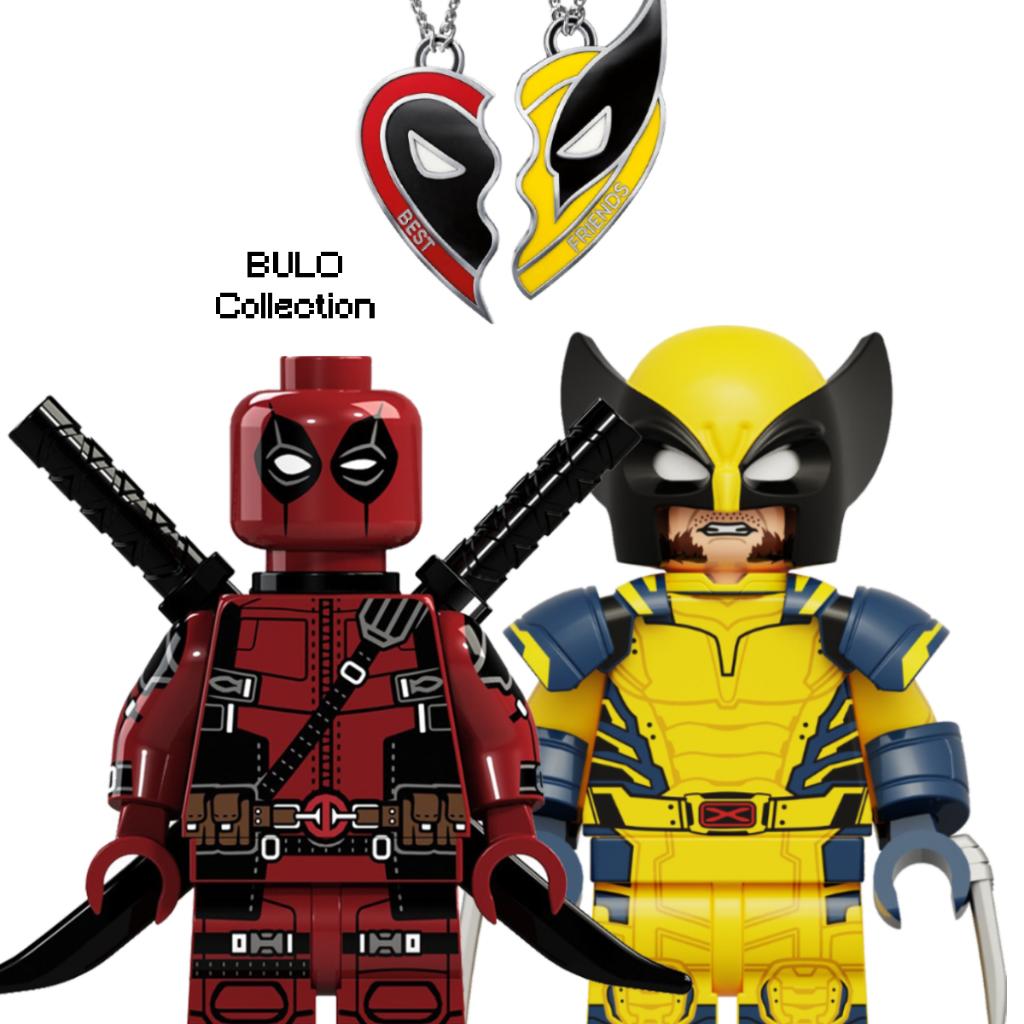 Deadpool Custom Minifigures Superhero Movie Building Blocks Toys Kids ...