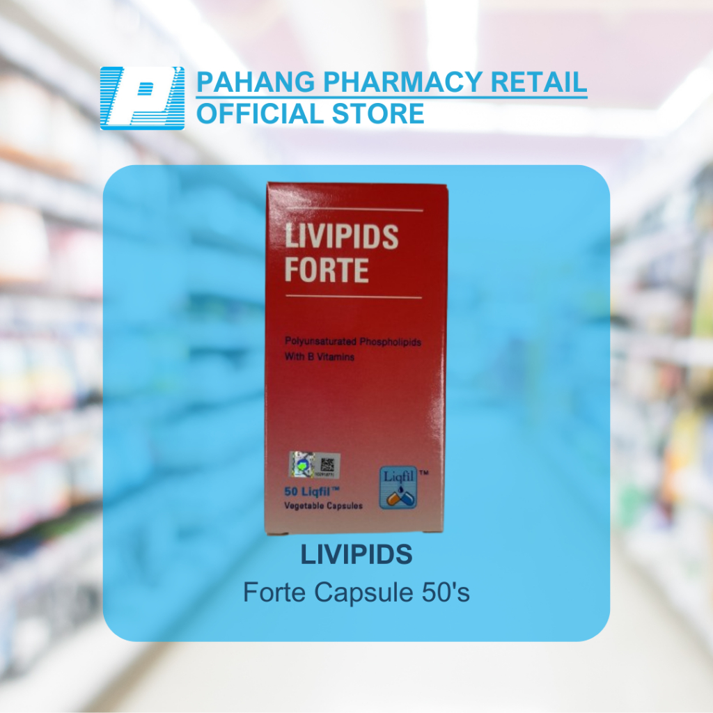 LIVIPIDS Forte Capsule 50's | Shopee Malaysia