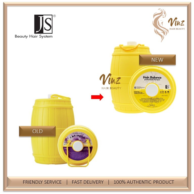 JS Exclusive J25 Gallon Professional Hair Balance Shampoo Salon Economy ...
