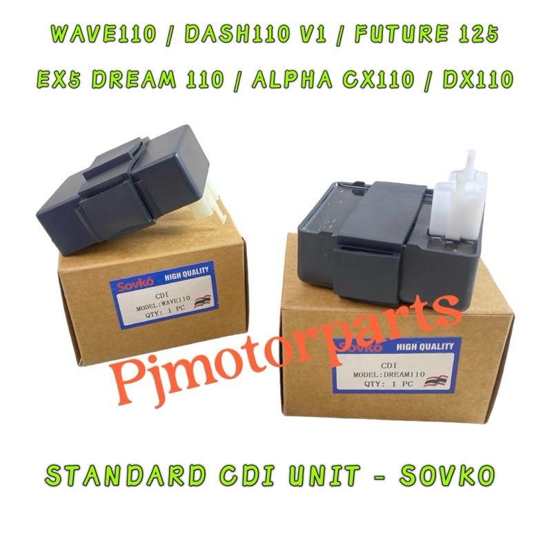 WAVE110 DASH110 V1 FUTURE 125 EX5 DREAM 110 ALPHA CX110 V1 DX110 - STANDARD CDI UNIT WAVE DASH ...