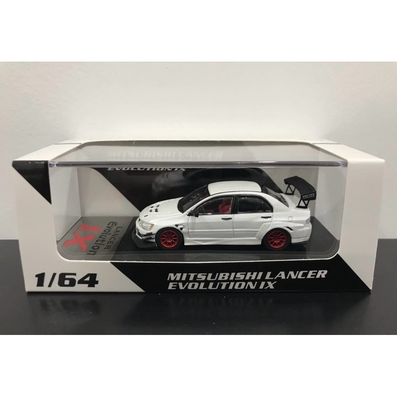 CM MODEL MITSUBISHI LANCER EVOLUTION IX VOLTEX PEARL WHITE | Shopee ...
