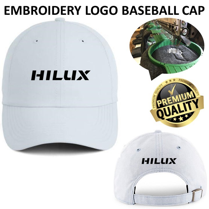 EMBROIDERY SULAM TOYOTA HILUX MOTORSPORT MALAYSIA 100% POLYESTER WHITE ...