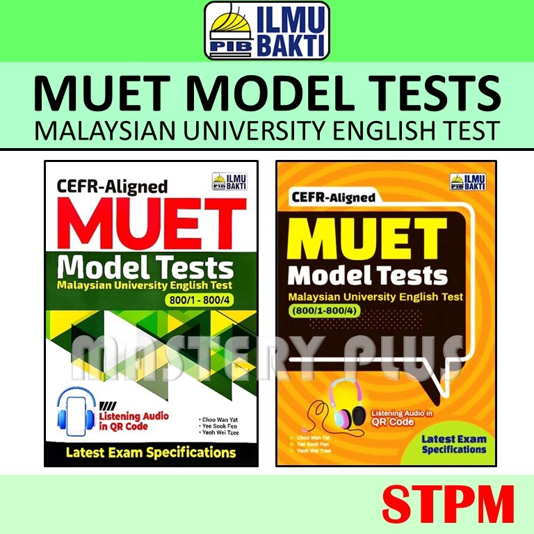 MUET MODEL TESTS MALAYSIAN UNIVERSITY ENGLISH TEST BUKU LATIHAN STPM ...