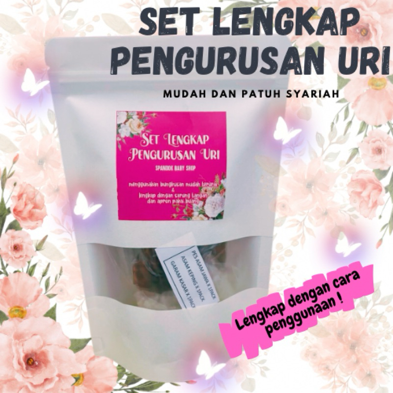 SET LENGKAP PENGURUSAN URI / Maternity / herba / newborn baby / bayi ...