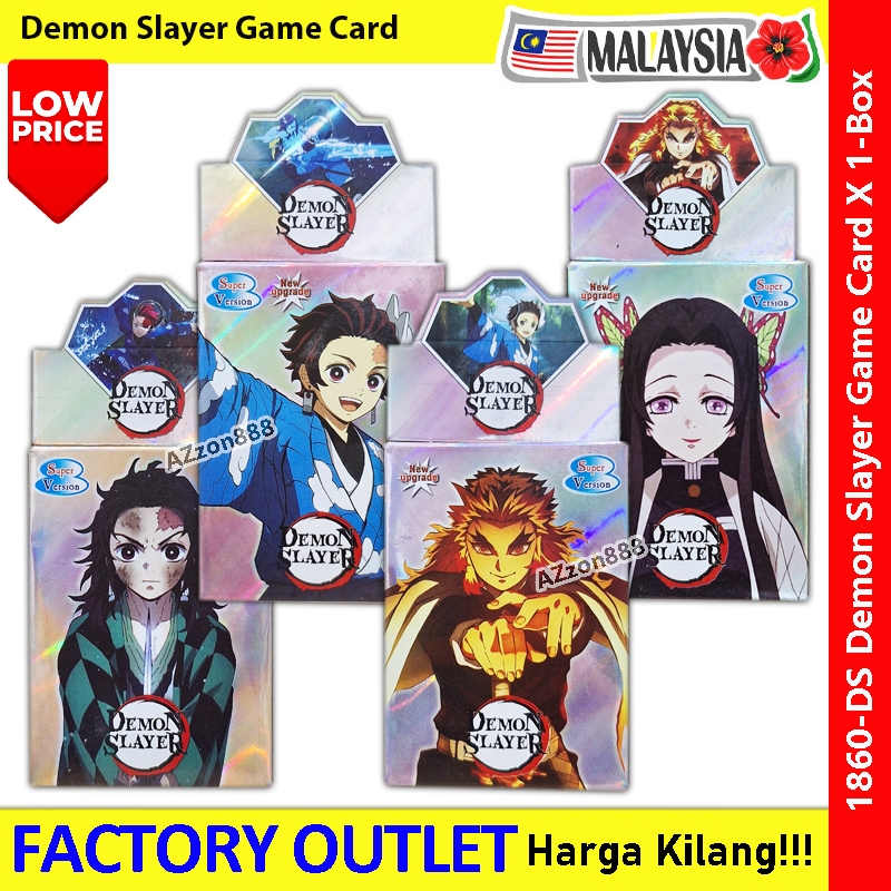 Demon Slayer Trading Game Card X 1-Box #DemonSlayer #GameCard #1860-DS ...