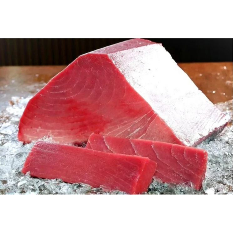 [SHCF] 600g± Premium Sashimi Grade Tuna Fillet Frozen Yellowfin Tuna ...