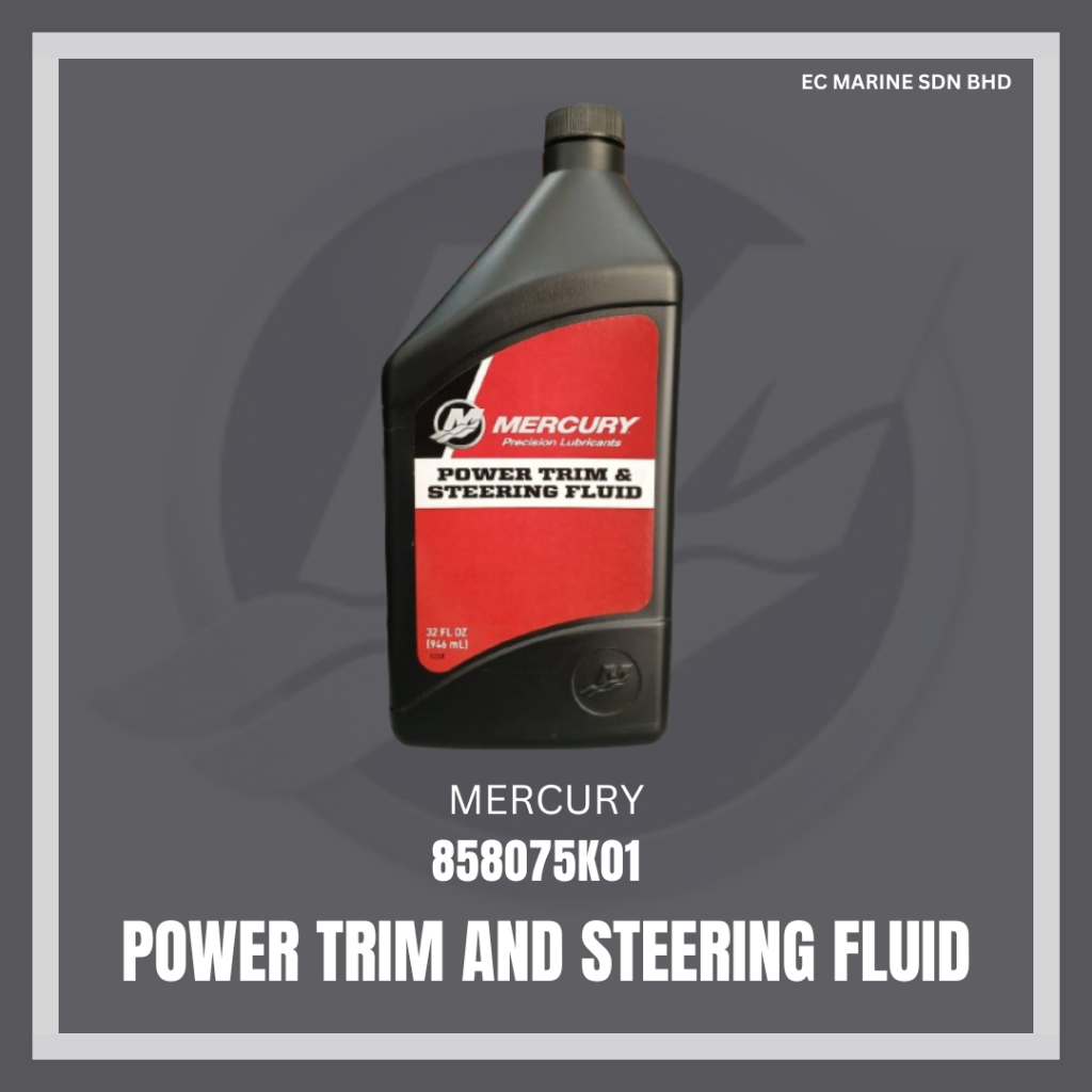 Mercury 858075K01 Power Trim and Steering Fluid 946ML | Shopee Malaysia