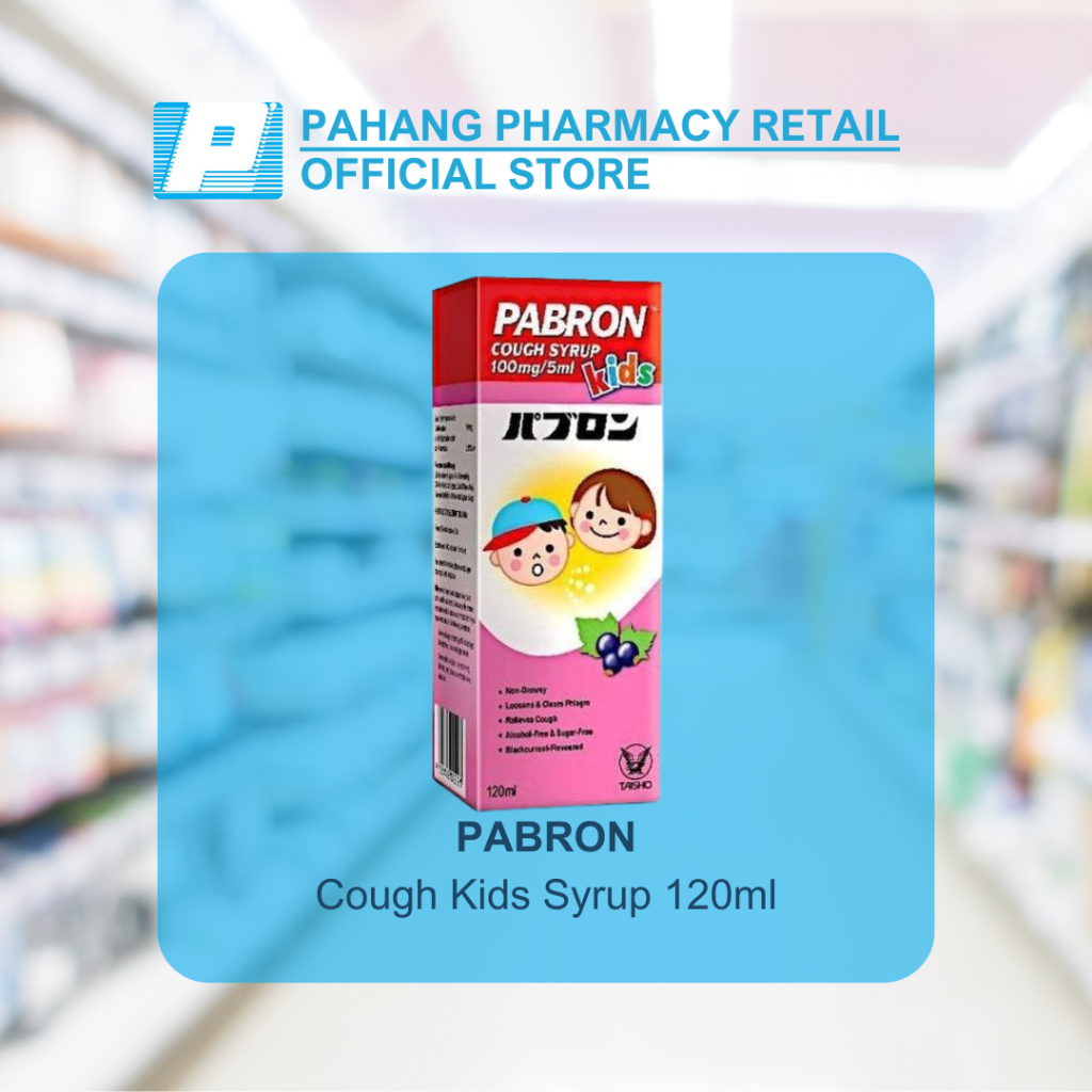 PABRON Cough Kids Syrup 120ml | Shopee Malaysia