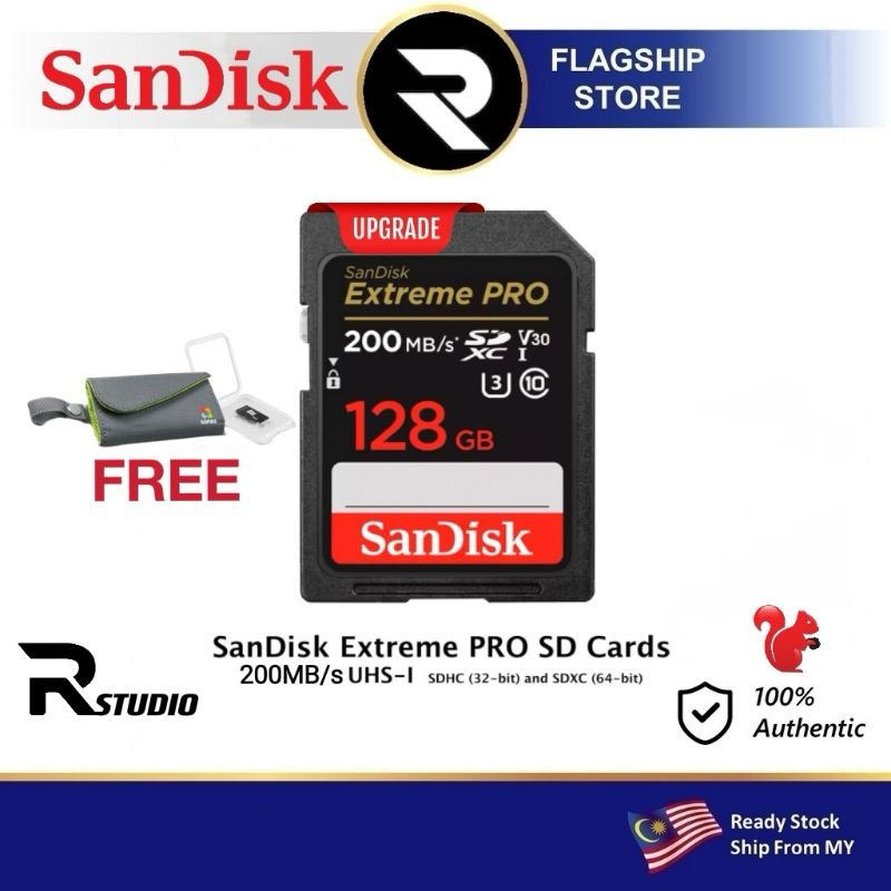 SanDisk® Extreme PRO SDHC™ And SDXC™ UHS-I Card (64GB/128GB/256GB ...