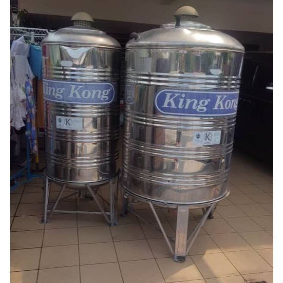 King Kong Stainless Steel Water Tank 500 liter / 1000 liter King Kong ...