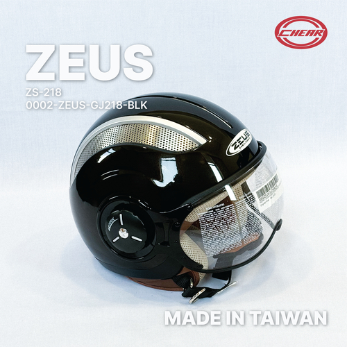 🔥ZEUS OPEN FACE HELMET🔥ZS-218🔥0002-ZEUS-GJ218 | Shopee Malaysia