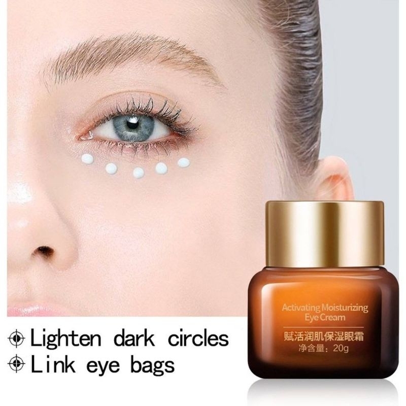 Activating Moisturizing Eye Cream Krim mata pelembab mata Menjaga kulit ...