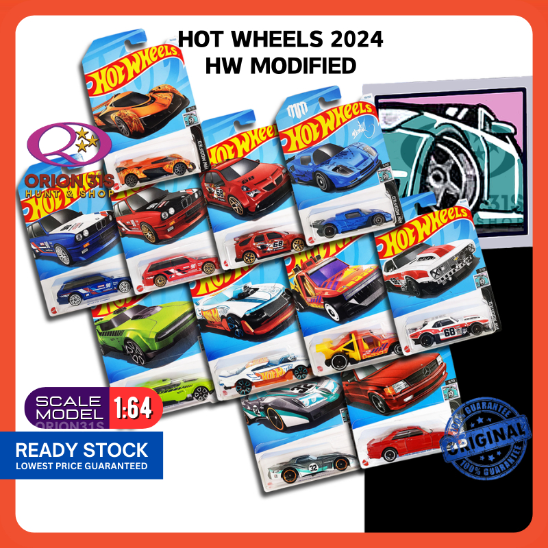 Hot Wheels HW Modified 2024 BMW M3 Wagon/ Mercedes-Benz/ McLaren/ Mad ...