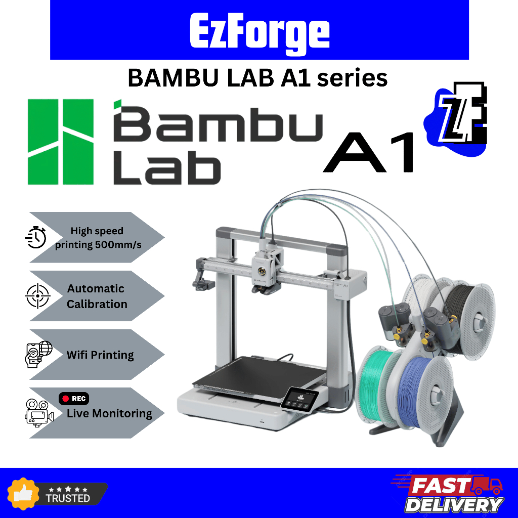 Bambu Lab A1 Series, A1 | A1 Mini AMS Lite Combo, Multicolor Printing ...
