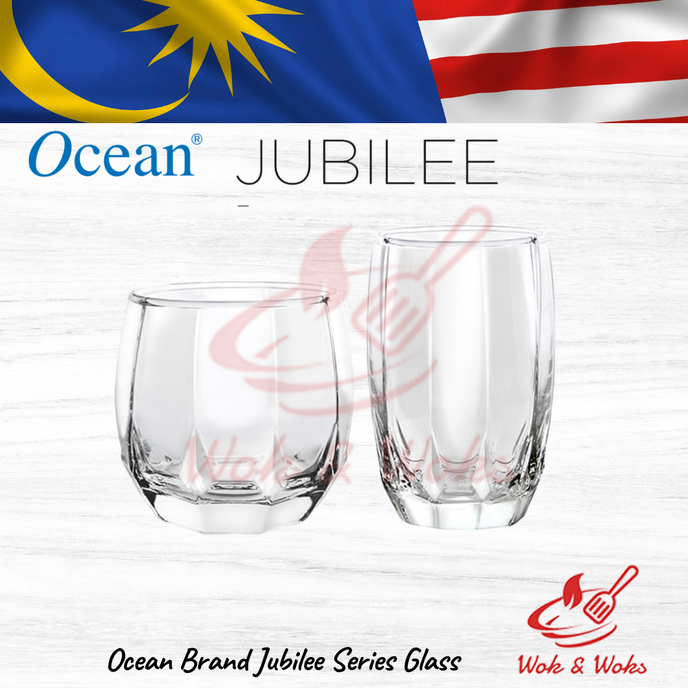 Ocean Brand Jubilee Series Glass Cup / Cawan Kaca Siri Jubilee Jenama ...