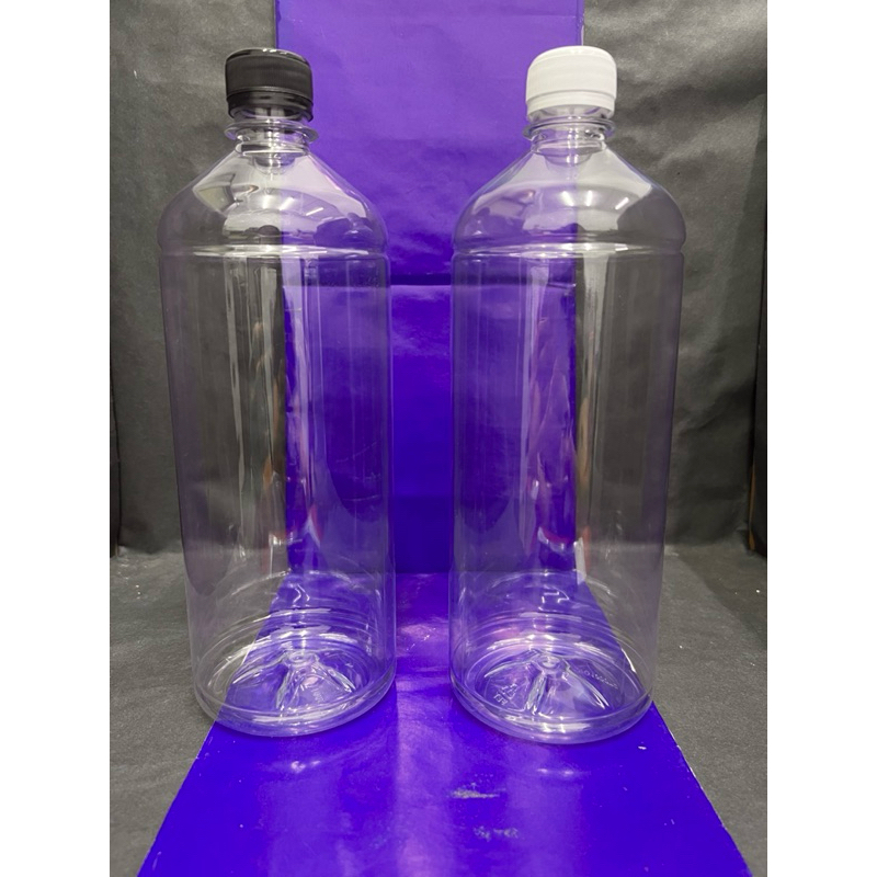 Plastic Bottle PET Botol Plastik Kosong 空瓶子1000ml with Caps - Perfect ...