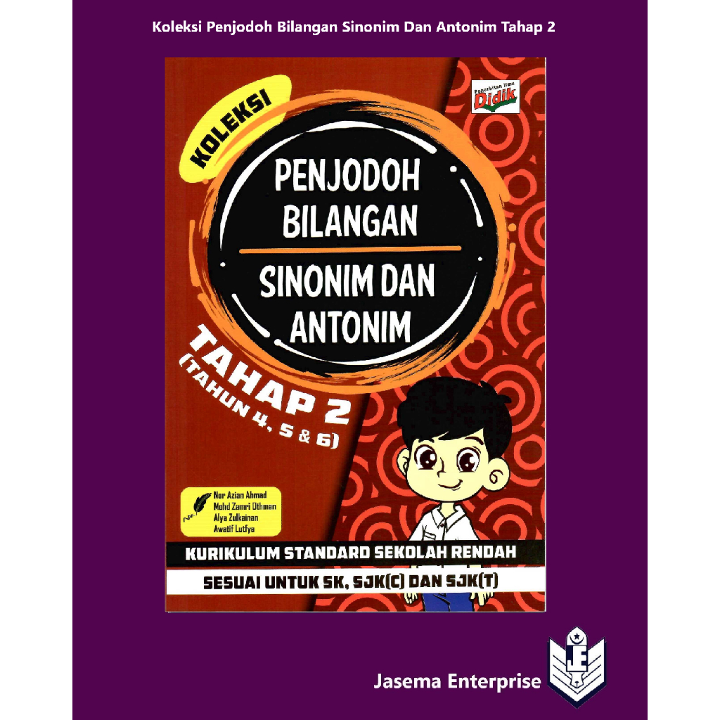 Koleksi Penjodoh Bilangan Sinonim Dan Antonim Tahap 2 [Tahun 4,5 & 6 ...