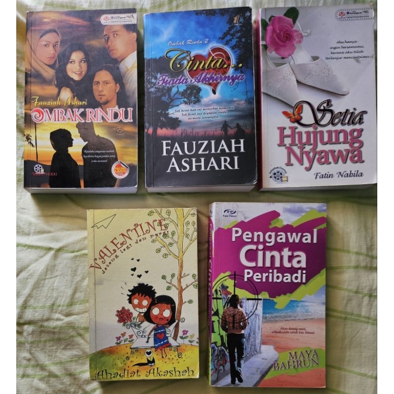 Malay Novels (ombak rindu,ombak rindu 2,setia hujung nyawa,valentine ...