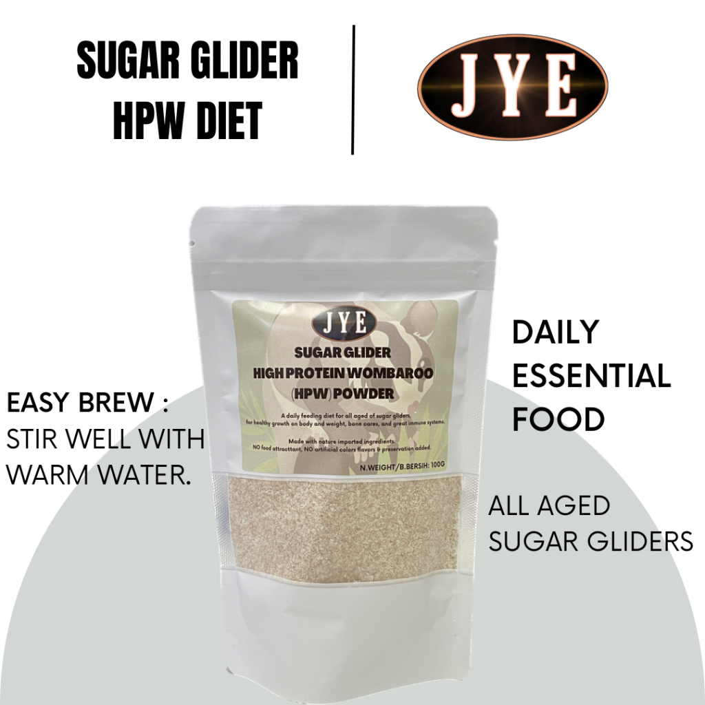 [JYE] HPW Sugar Glider | HPW Powder | Sugar Glider Food | Makanan Sugar ...