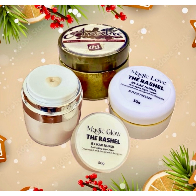 MAGIC LOVE (ML) NIGHT CREAM & ARABIC COFFEE SCRUB 💯OriginalHq | Shopee ...