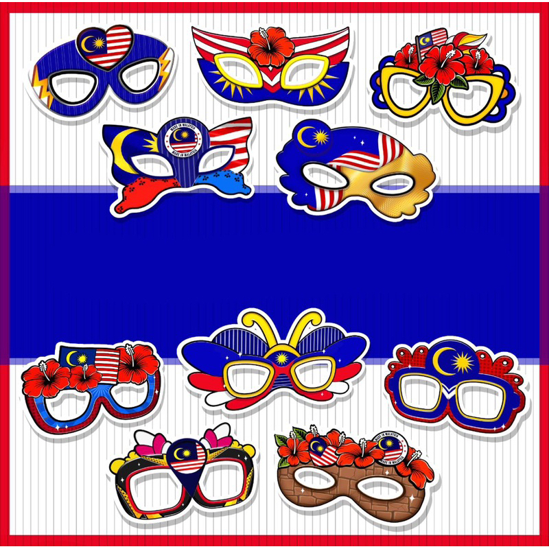 TOPENG MUKA MERDEKA 2024 | Shopee Malaysia