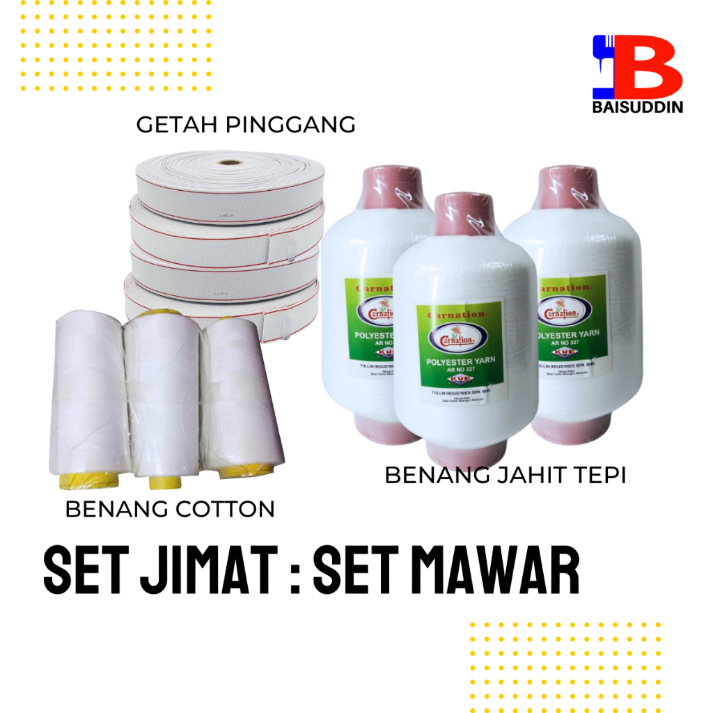 Set Alatan Jahitan Jimat / Set JImat Alatan Jahitan / Set Mawar ...