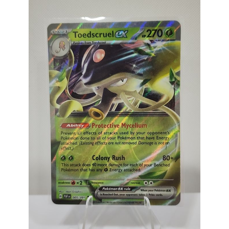 2024 Toedscruel Ex Card (Rare Holo) | Shopee Malaysia