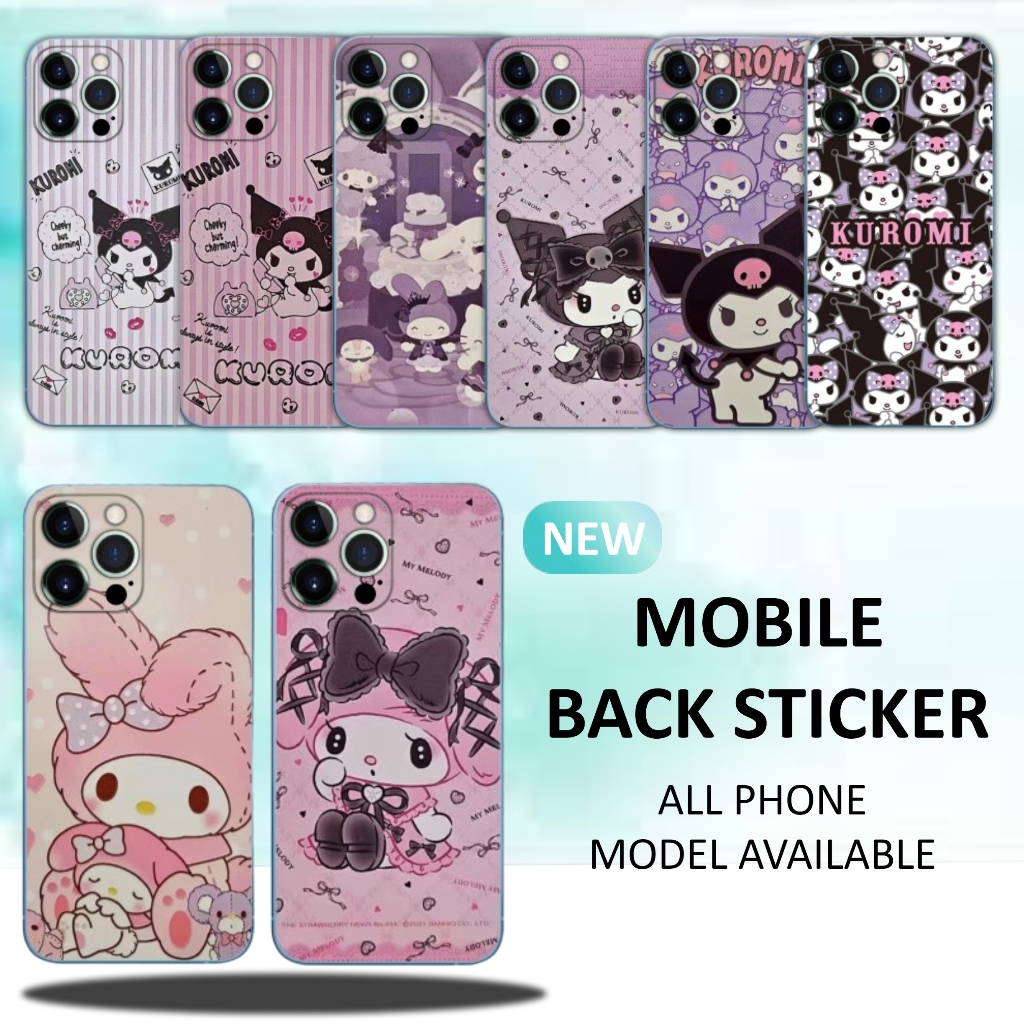 Pelekat Filem Belakang Telefon KUROMI - PHONE BACK SKIN 3M Wrap ALL ...