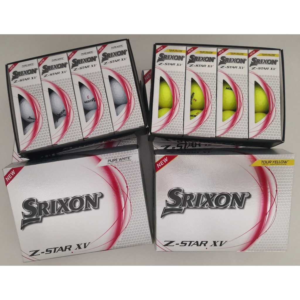 Srixon Z-Star XV 2 Dozens Golf Balls - ( 24 balls for RM 269 )Pure White / Tour Yellow | Shopee ...