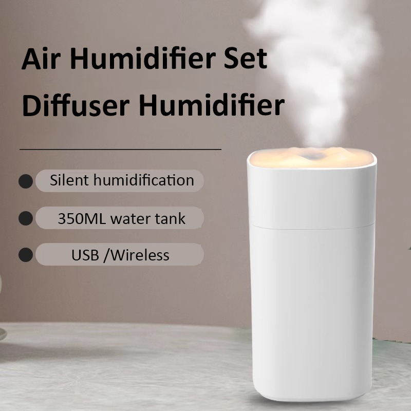 Air Humidifier 350ml USB Portable Essential Oil Aroma Diffuser with ...