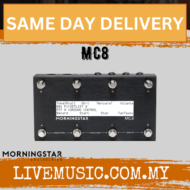 MORNINGSTAR MC8 MIDI Controller ( MC 8 / MC-8 ) | Shopee Malaysia